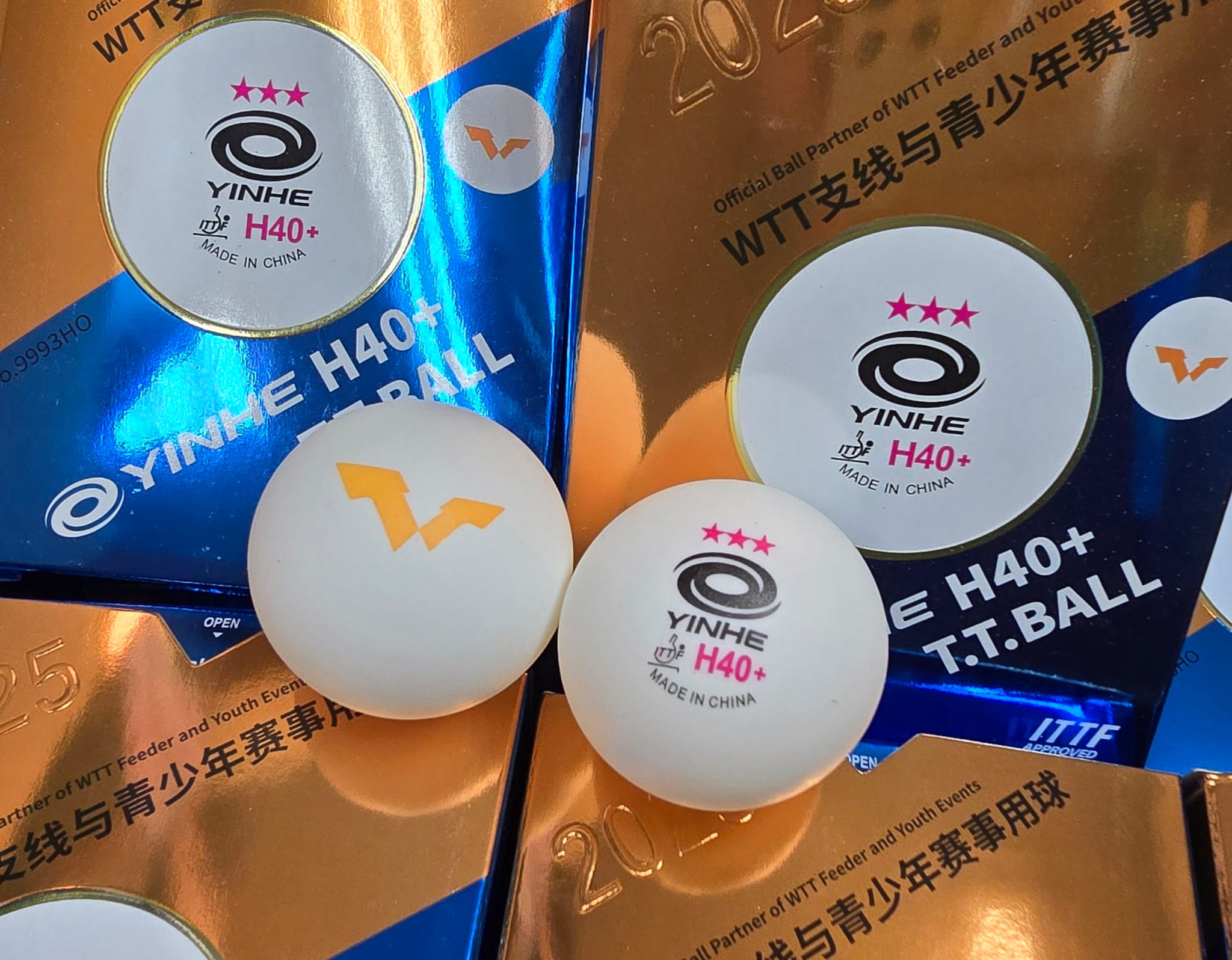 WTT Youth and Feeder Official Tournament H40+ Balls